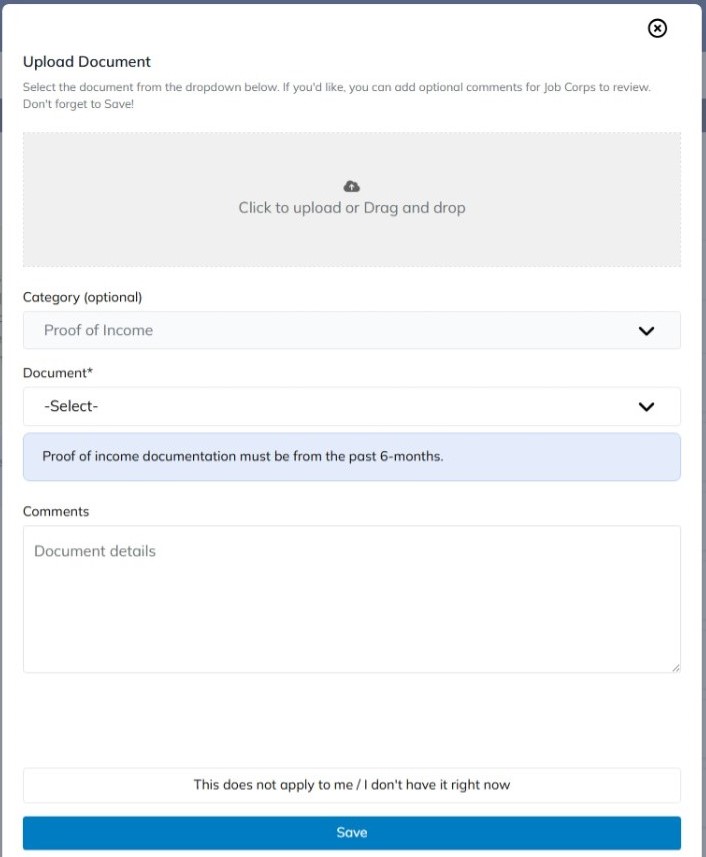 Do I need proof of income documentation to submit my application ...